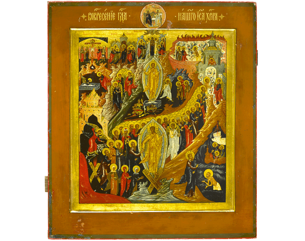 The Resurrection and Descent into Hell | Ruzhnikov Art