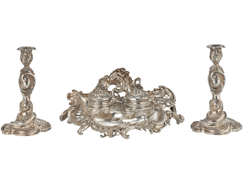 Russian Silver Desk Set | Ruzhnikov Fabergé Collection