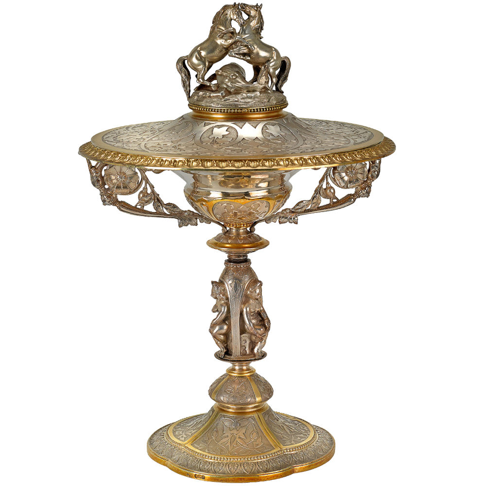 English Silver-Gilt Tazza | Ruzhnikov Russian Art Collection