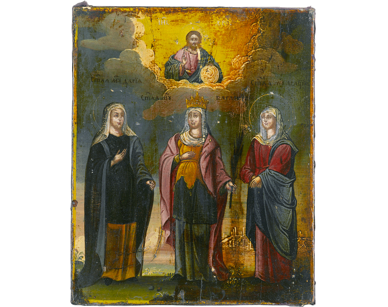 Three Selected Saints | Ruzhnikov Russian Art Collection