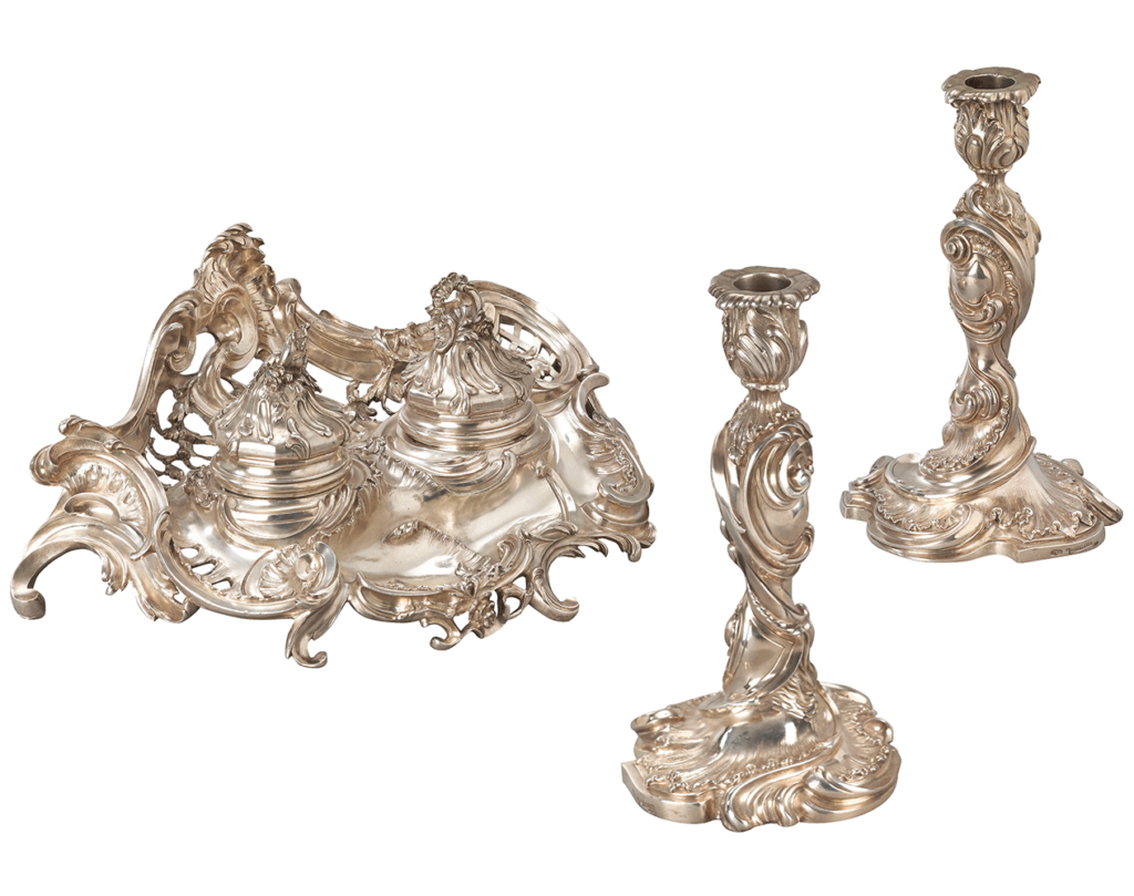 Russian Silver Desk Set | Ruzhnikov Fabergé Collection