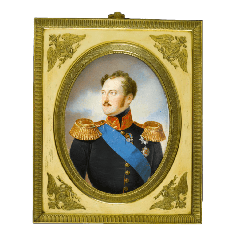 Portrait of Tsar Nicholas I | Ruzhnikov Art Collection