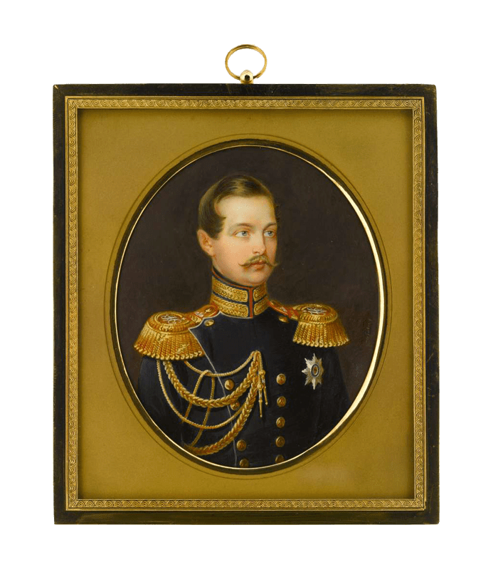 Portrait of Tsar Alexander II | Ruzhnikov Art Collection
