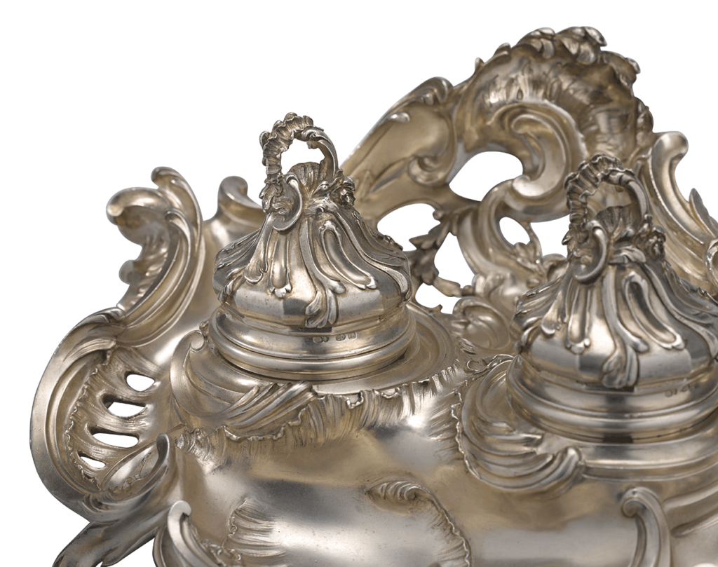 Russian Silver Desk Set | Ruzhnikov Fabergé Collection