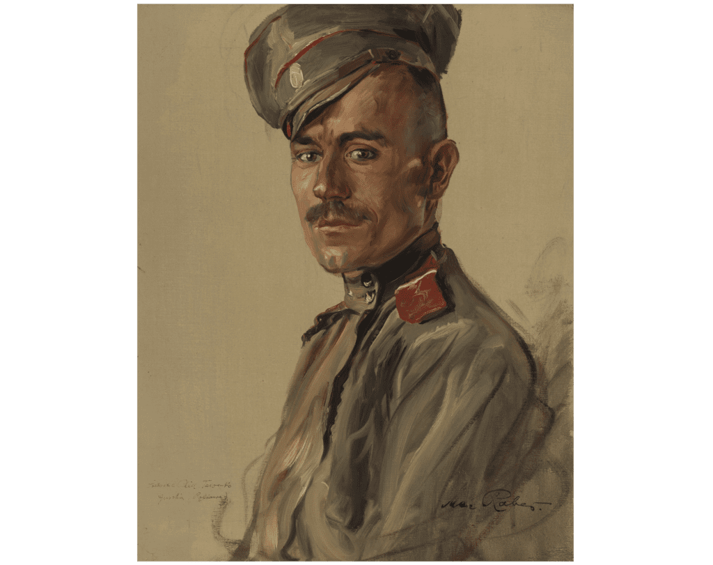 Portrait of a Russian Soldier | Ruzhnikov Russian Painting Collection