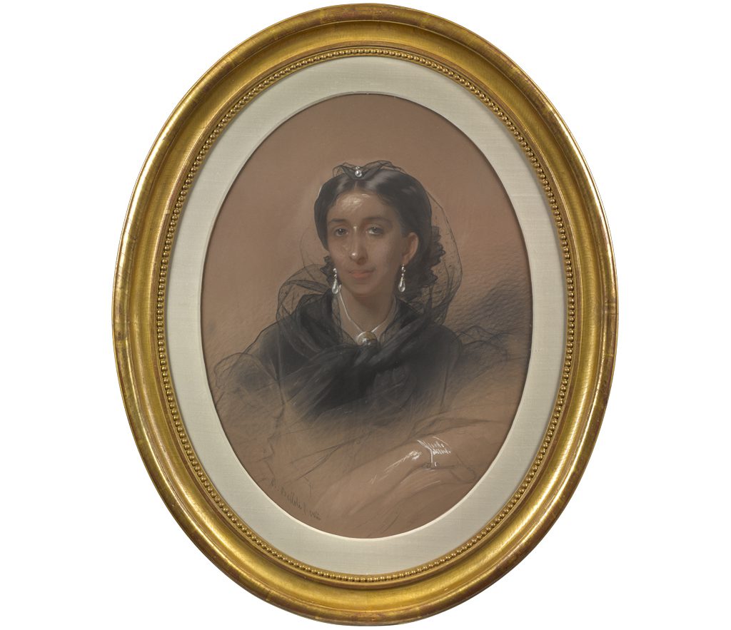 Portrait of a Young Lady | Ruzhnikov Russian Art Collection