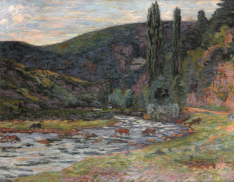Paysage de la Creuse - Ruzhnikov