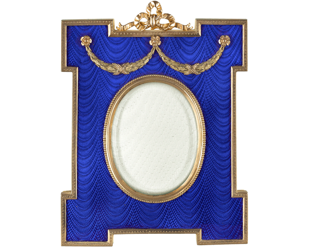 Fabergé Gold and Enamel Frame - Ruzhnikov