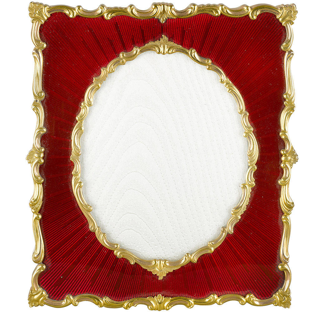 Fabergé Two-Colour Gold and Enamel Frame - Ruzhnikov