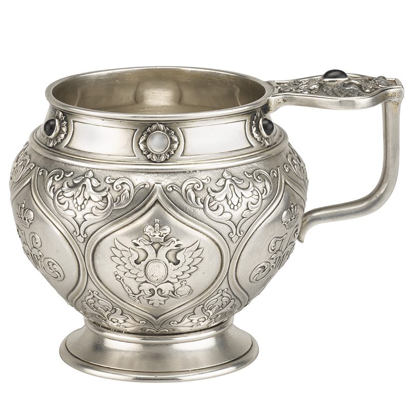 Fabergé Silver Imperial Presentation Bowl | Ruzhnikov Fabergé Collection