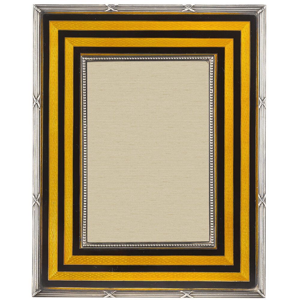 Fabergé Silver and Enamel Frame - Ruzhnikov