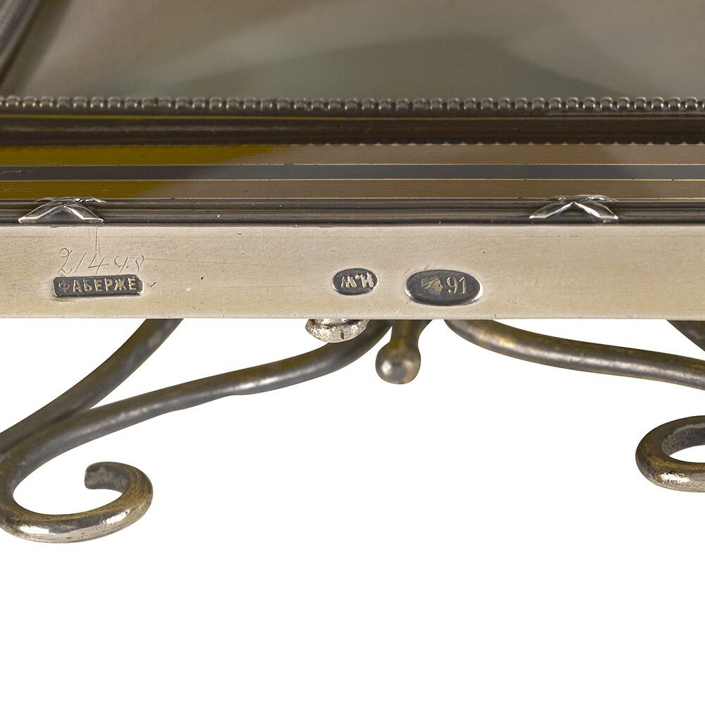 Fabergé Silver and Enamel Frame - Ruzhnikov