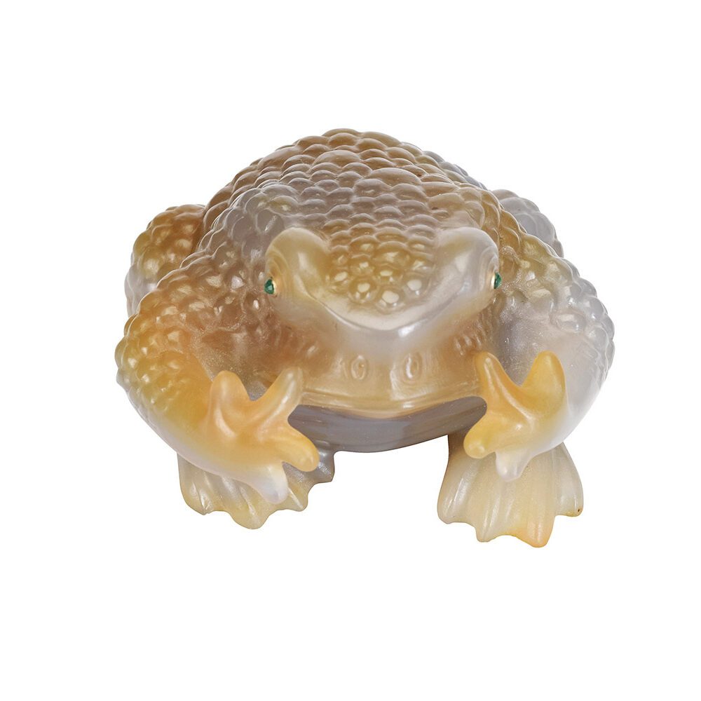 Jewelled Model of a Frog | Ruzhnikov Fabergé Collection