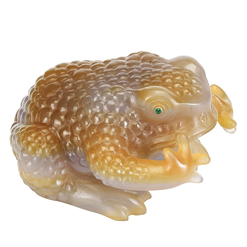 Jewelled Model of a Frog | Ruzhnikov Fabergé Collection